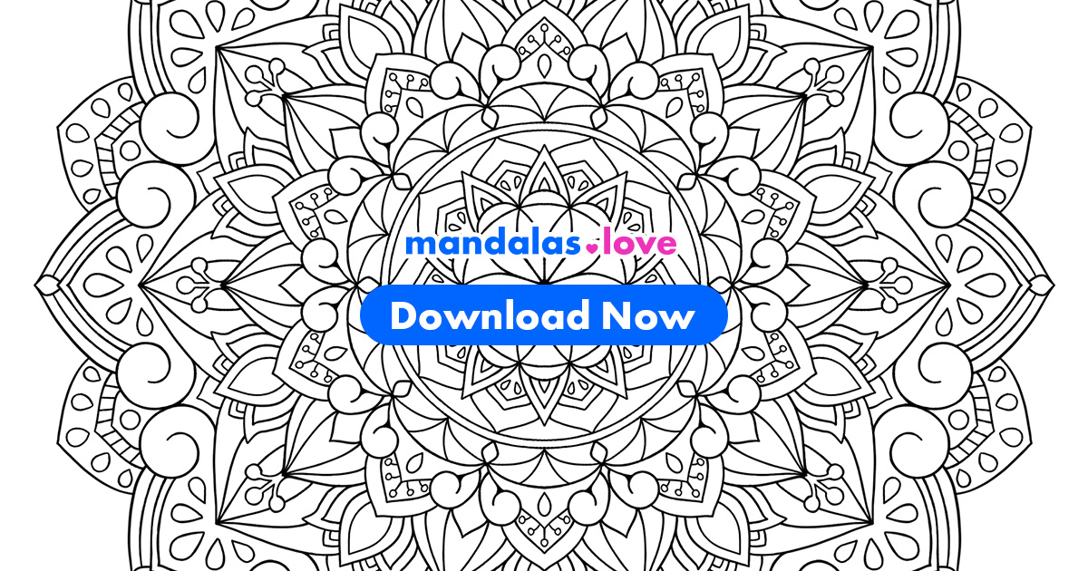 Traditional Mandala with Points Coloring Page - Classic Precision